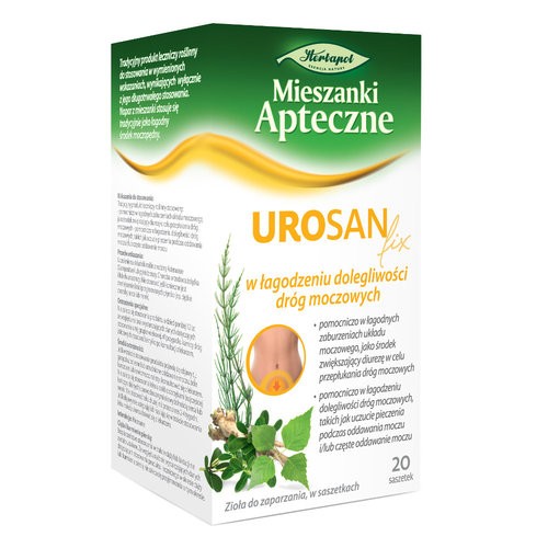 UROSAN fix - aids relief in urinary tract ailments, 20 bags – Polka Deli
